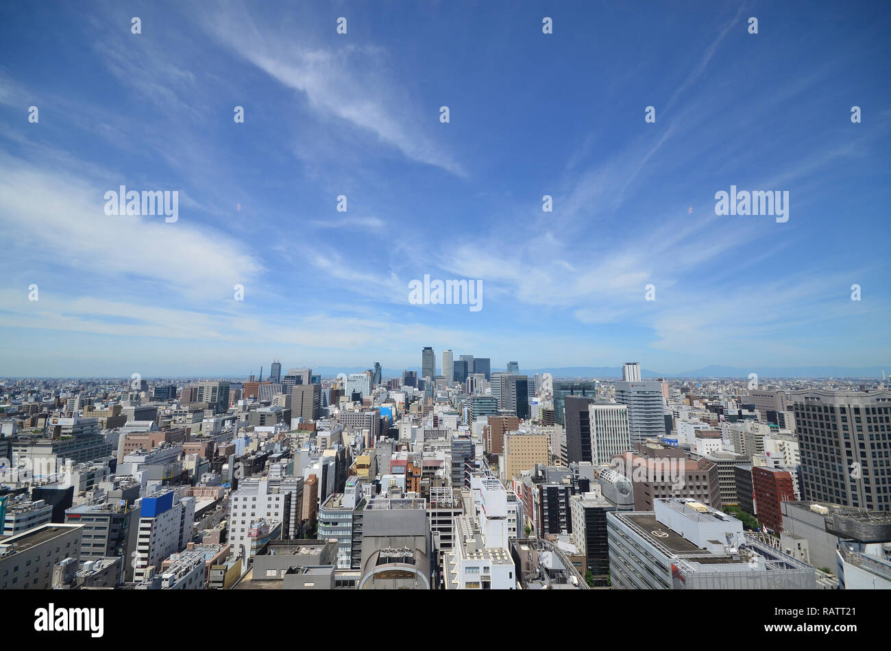 cityscape of nagoya japan Stock Photo - Alamy