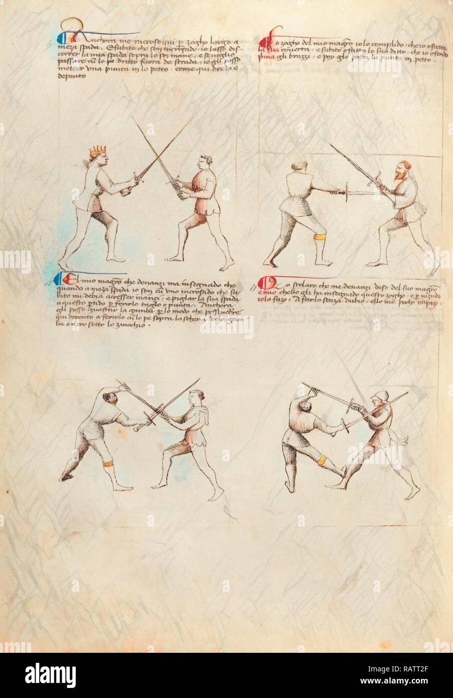 Combat with Sword, Fiore Furlan dei Liberi da Premariacco, Italian ...