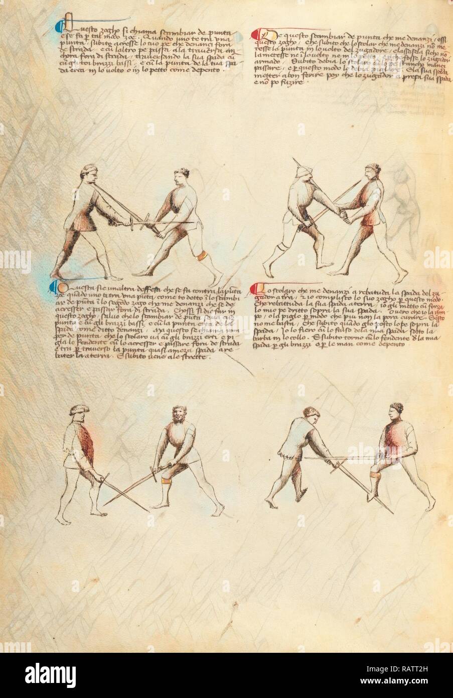 Combat with Sword, Fiore Furlan dei Liberi da Premariacco, Italian ...