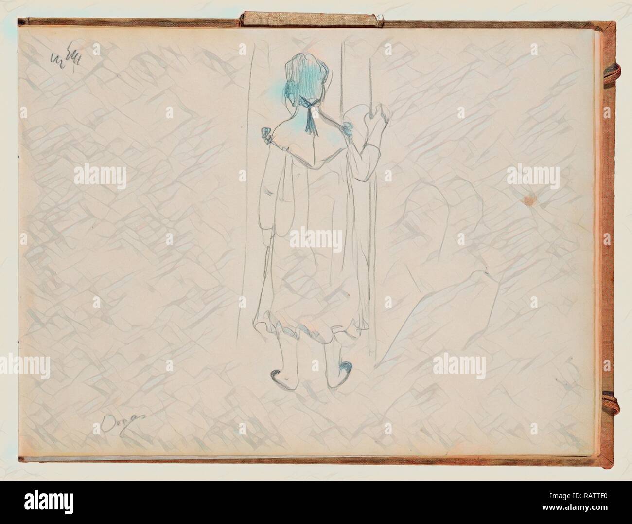 Brothel Scene, Edgar Degas, French, 1834 - 1917, about 1877. Reimagined ...