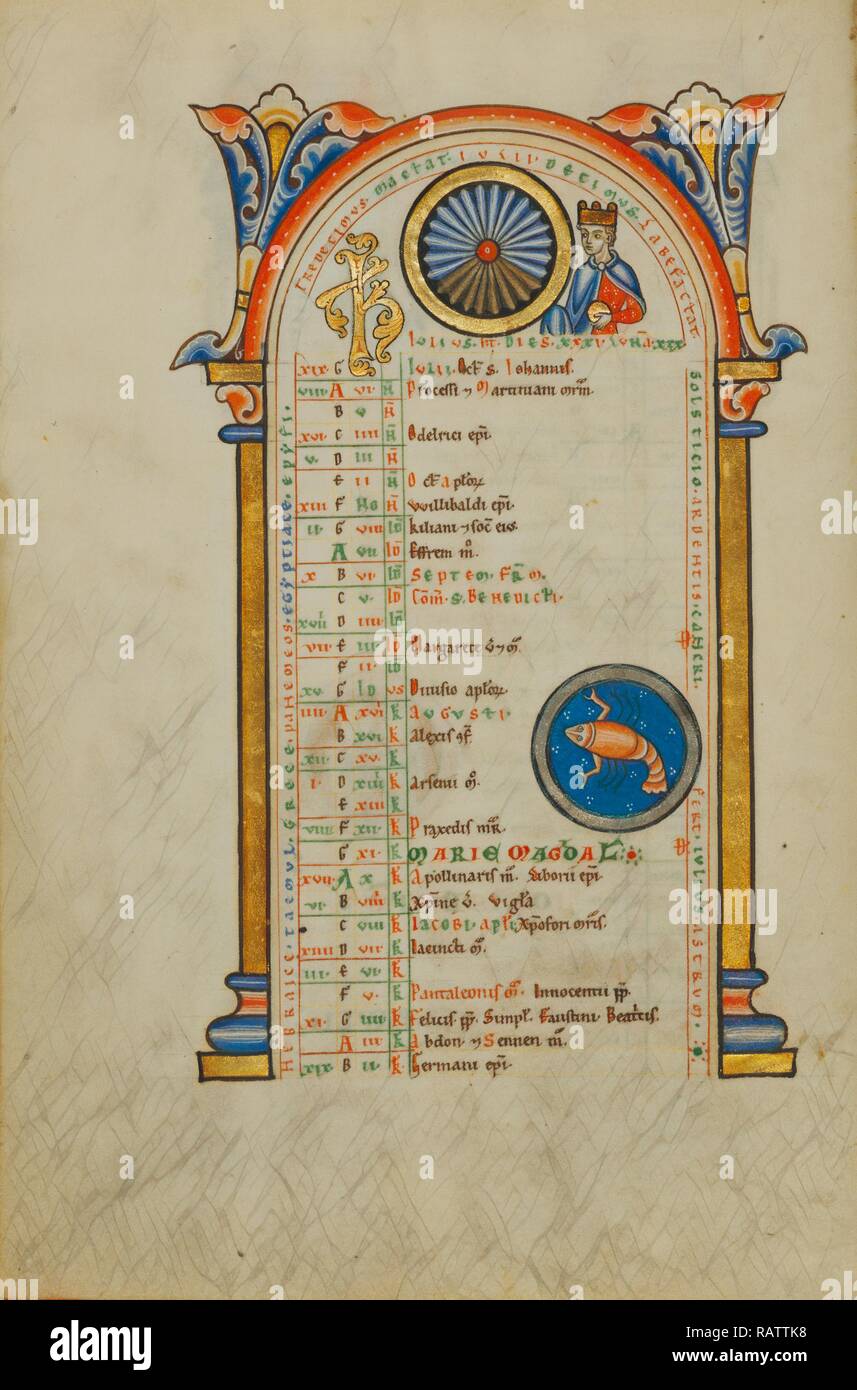 Julius Caesar, Zodiacal Sign of Cancer, Unknown, Hildesheim, Germany ...