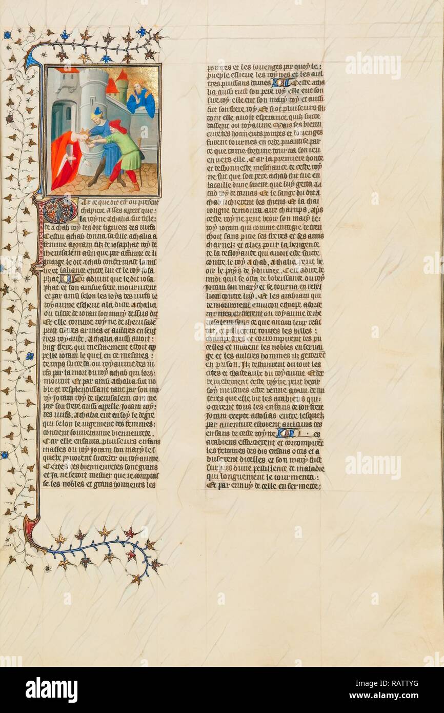 Athaliah, Queen of Judah, Dragged from the Temple, Unknown, Paris ...