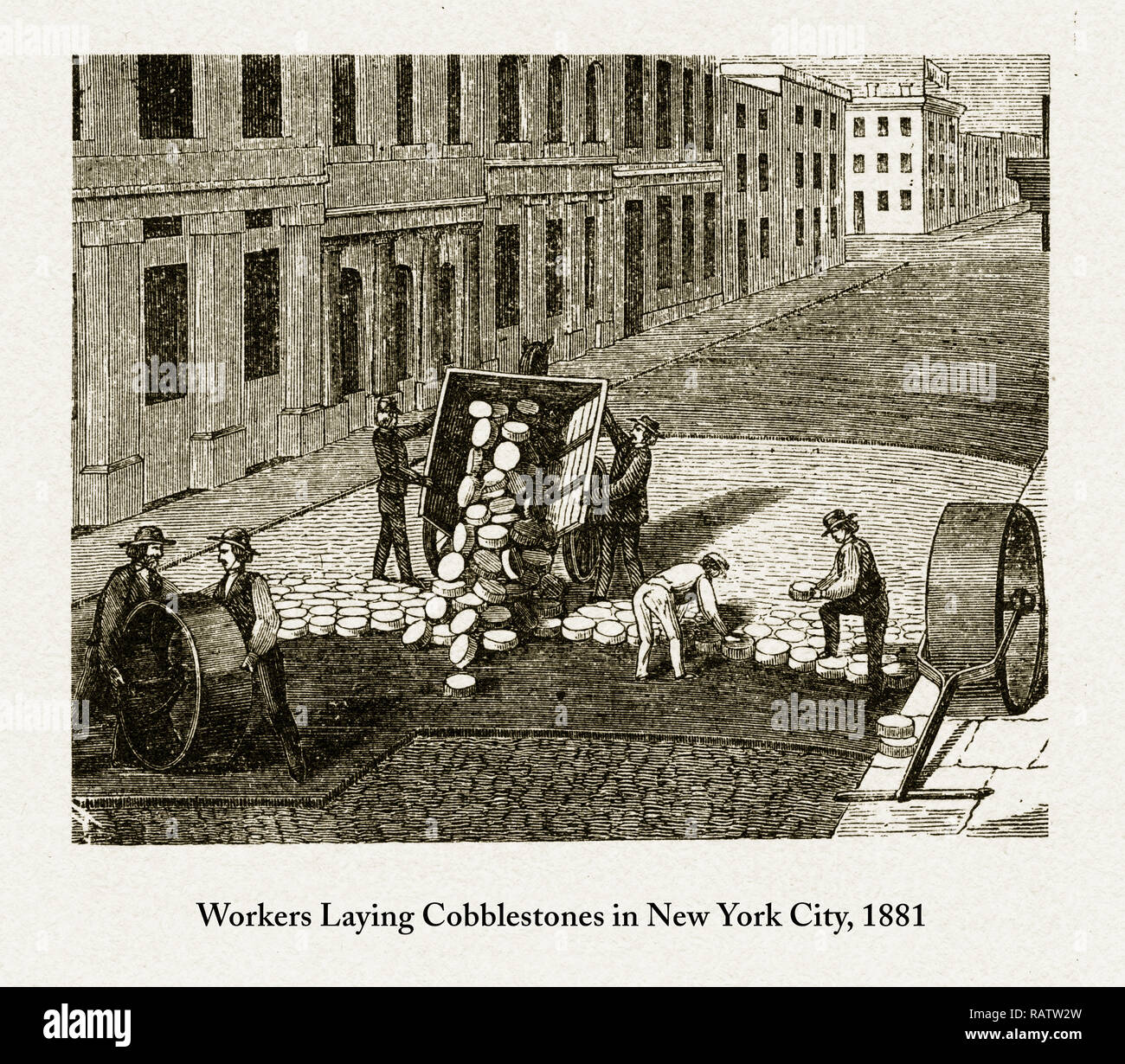 Victorian construction workers hi-res stock photography and images - Alamy