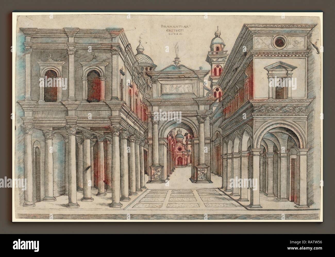 Attributed to Zoan Andrea after Donato Bramante (Italian, active c ...