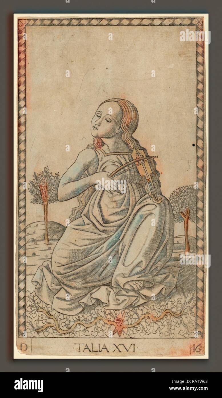 Master of the E-Series Tarocchi (Italian, active c. 1465), Talia ...