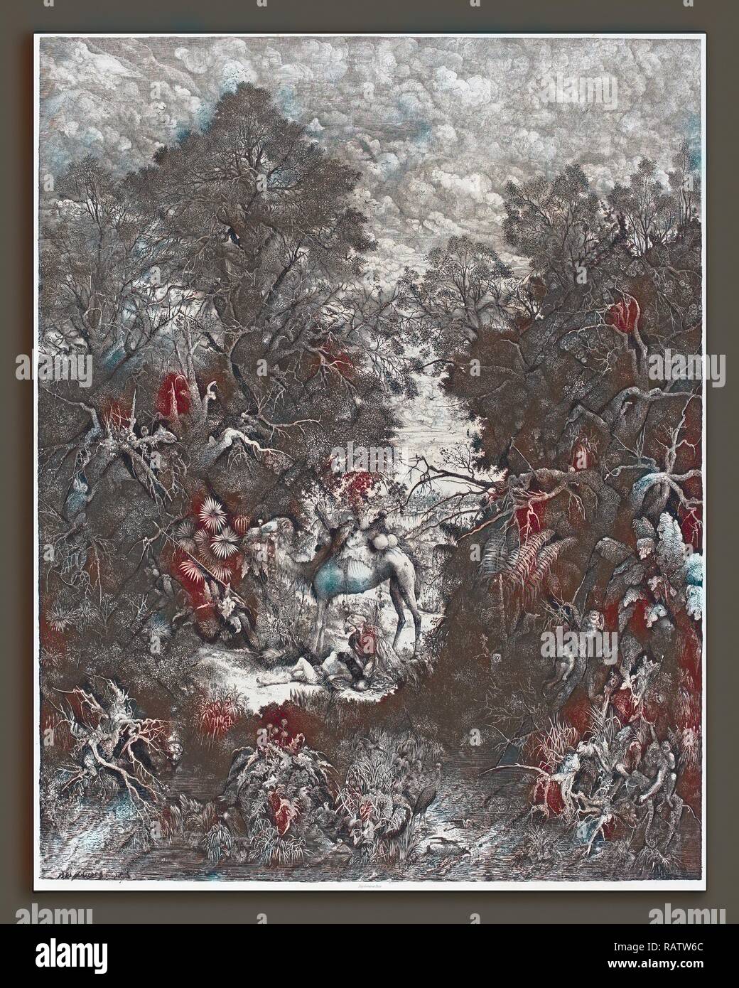 Rodolphe Bresdin (French, 1822 - 1885), The Good Samaritan, 1861 ...