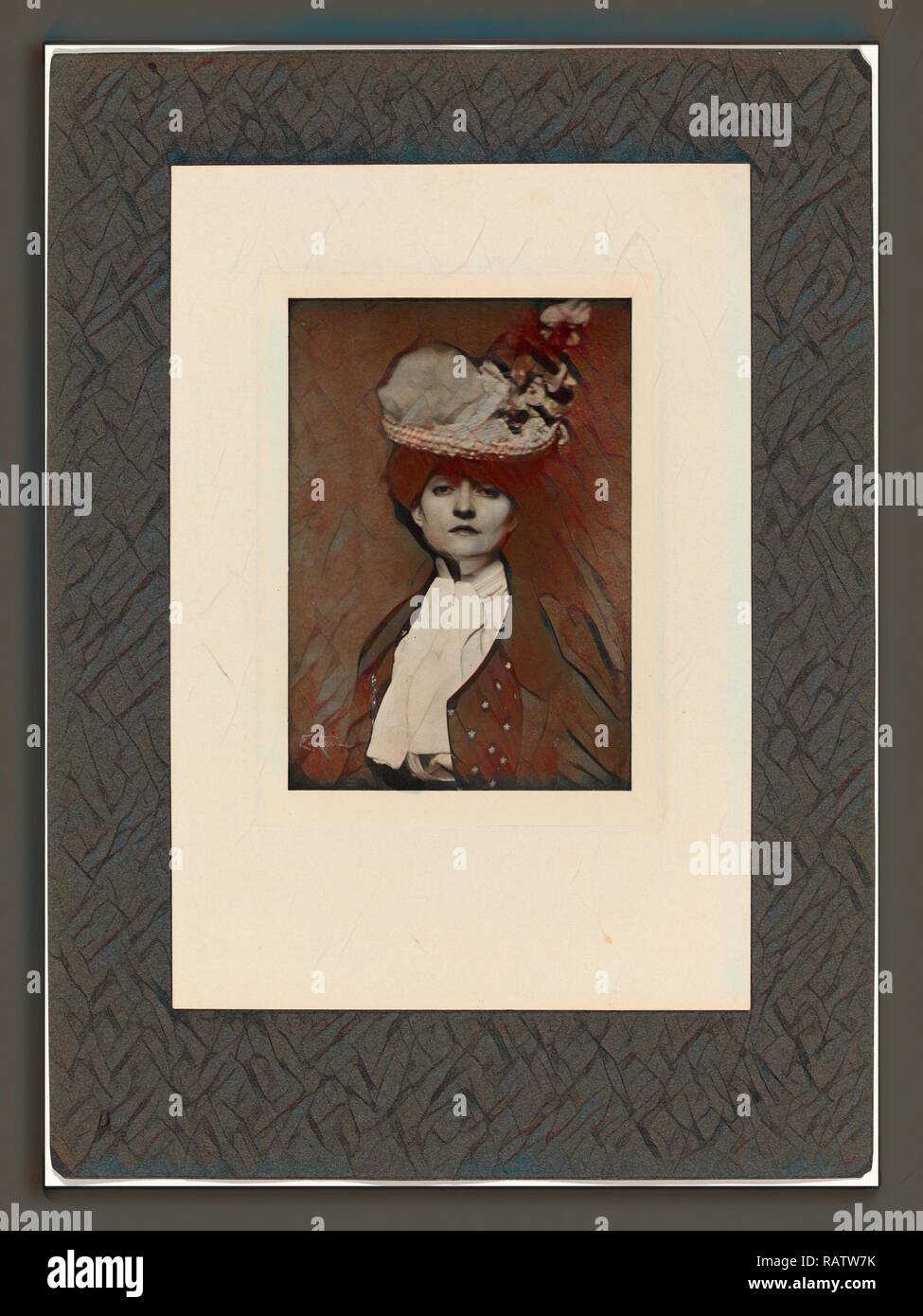 Frank Eugene, Portrait of Miss Jones, German, 1865 - 1936, 1901 ...