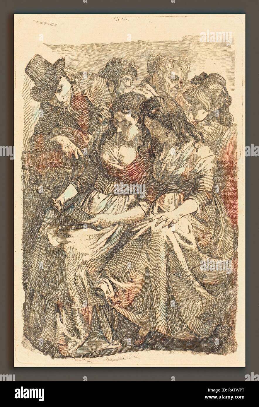 Johann Gottfried Schadow (German, 1764 - 1850), Schadow and His Family ...