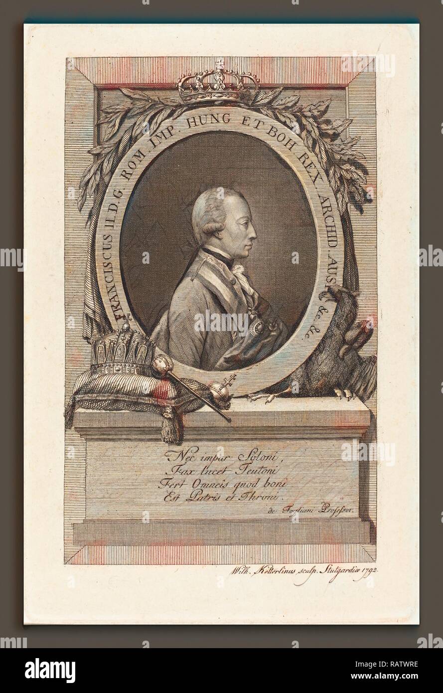 Christian Wilhelm Ketterlinus (German, 1766 - 1803), Francis II, Holy ...