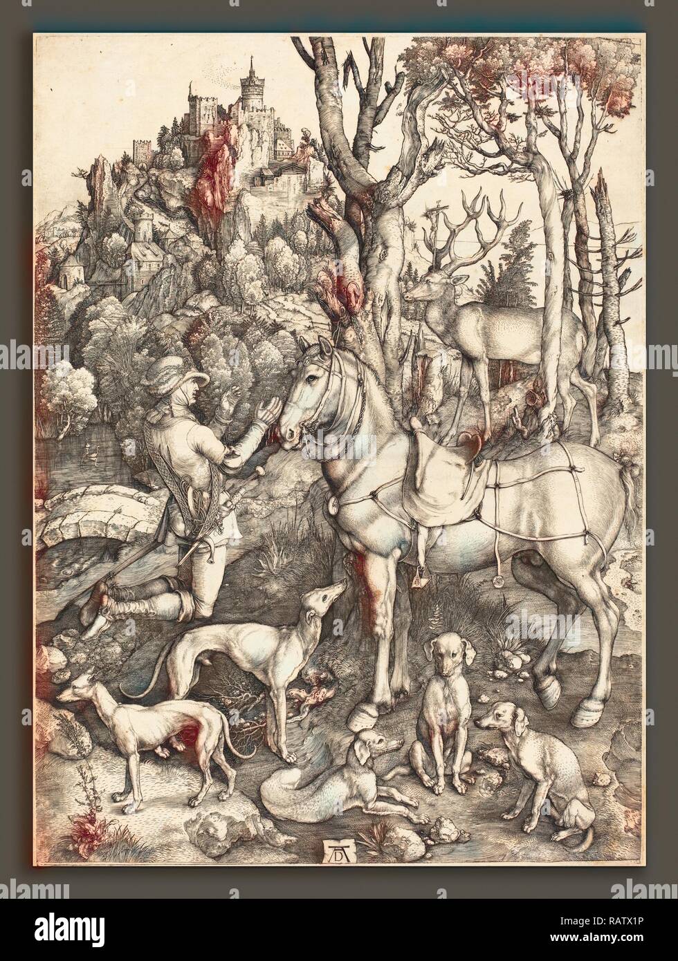 Albrecht Dürer (German, 1471 - 1528), Saint Eustace, c. 1500-1501 ...