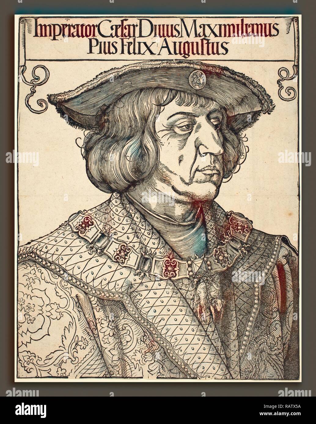 Albrecht Dürer (German, 1471 - 1528), Emperor Maximilian I, c. 1518 ...