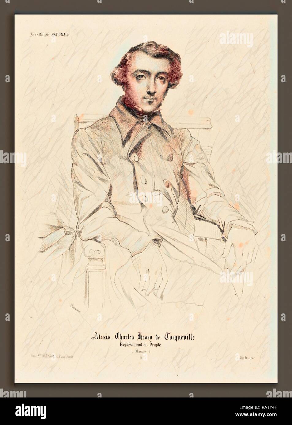 Théodore Chassériau (French, 1819 - 1856), Alexis Charles Henry de ...
