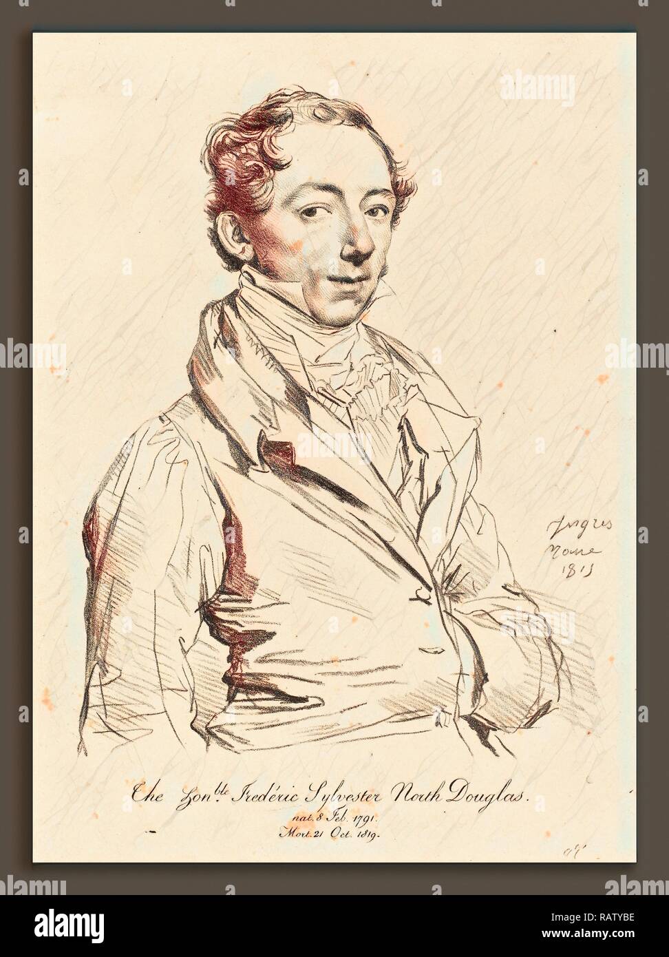 Jean-Auguste-Dominique Ingres (French, 1780 - 1867), Frederic Sylvester ...