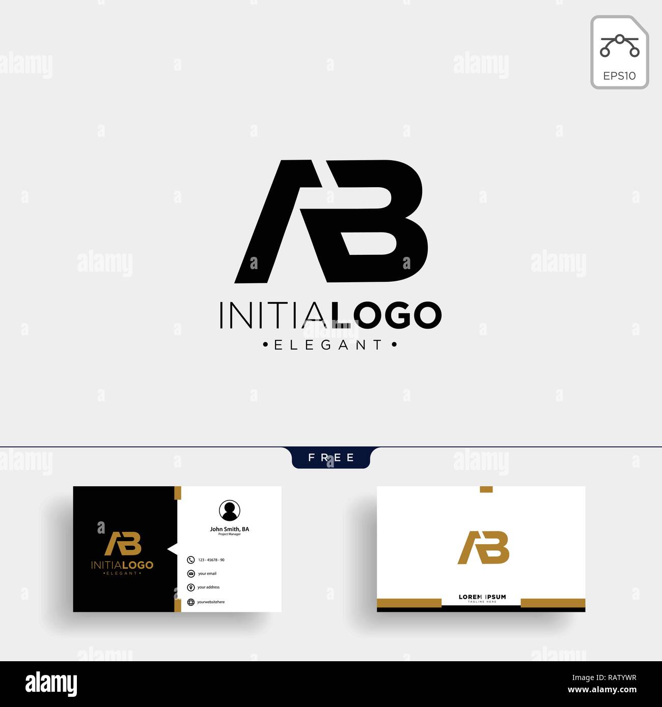 Ab logos hi-res stock photography and images - Alamy