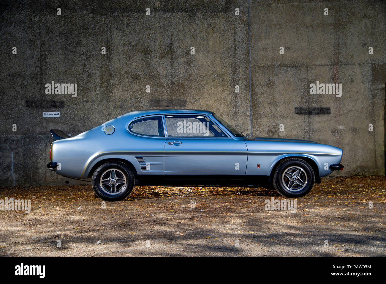 1974 Ford Capri RS 3100 GT Spa Special classic British sports car Stock ...