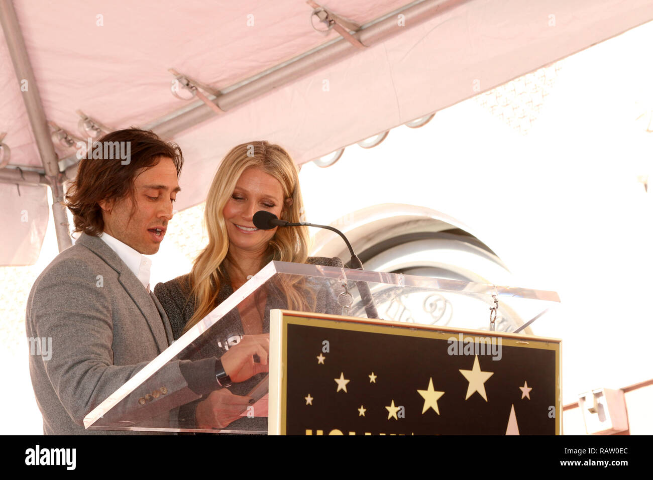 American screenwriter Ryan Murphy is honoured with a star on the ...