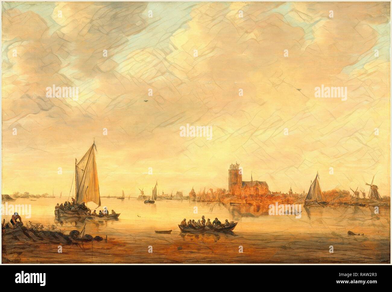 Jan van Goyen, Dutch (1596-1656), View of Dordrecht from the Dordtse ...