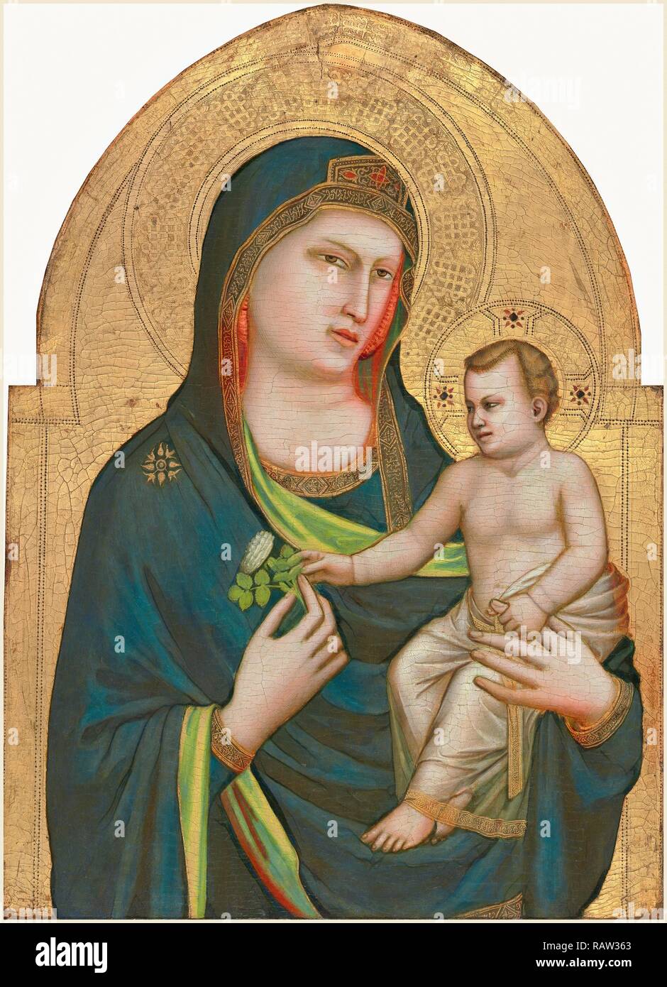 Giotto, Italian (probably 1266-1337), Madonna and Child, probably 1320 ...