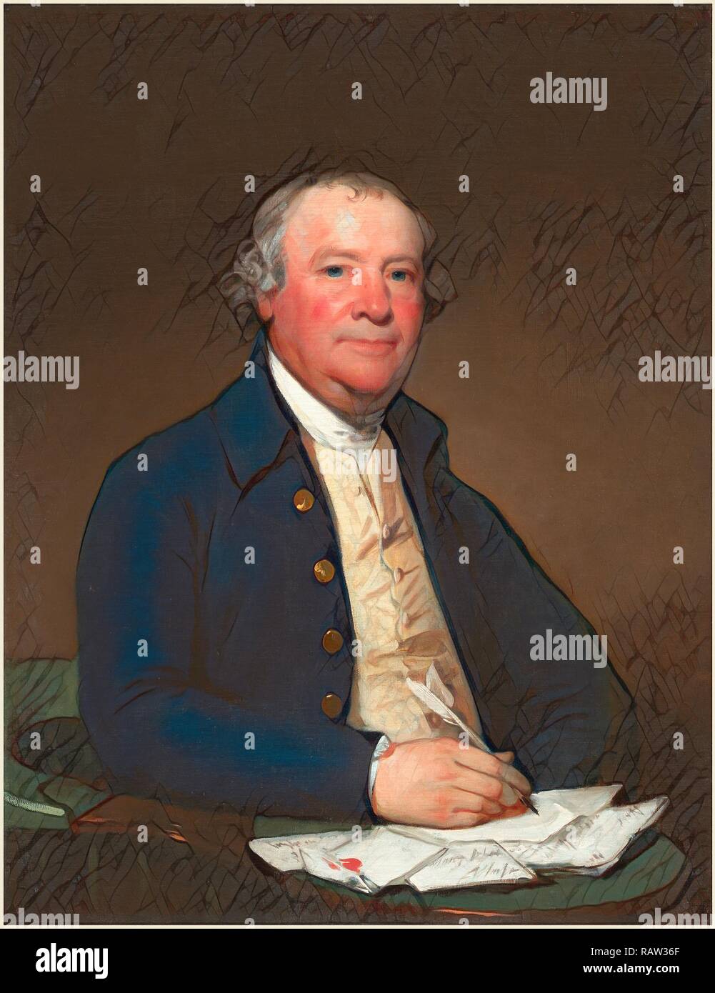 Gilbert Stuart, American (1755-1828), Captain Joseph Anthony, 1794, oil ...
