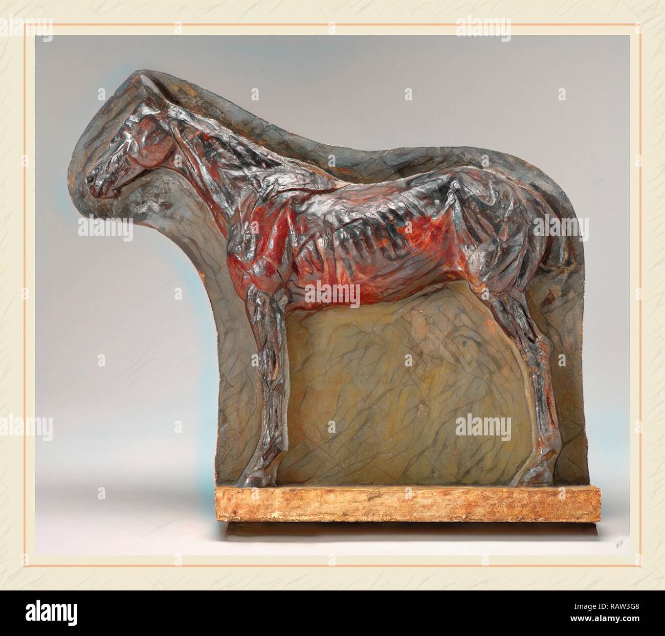 Thomas Eakins, Ecorché: Relief of a Horse (Josephine), American, 1844 ...