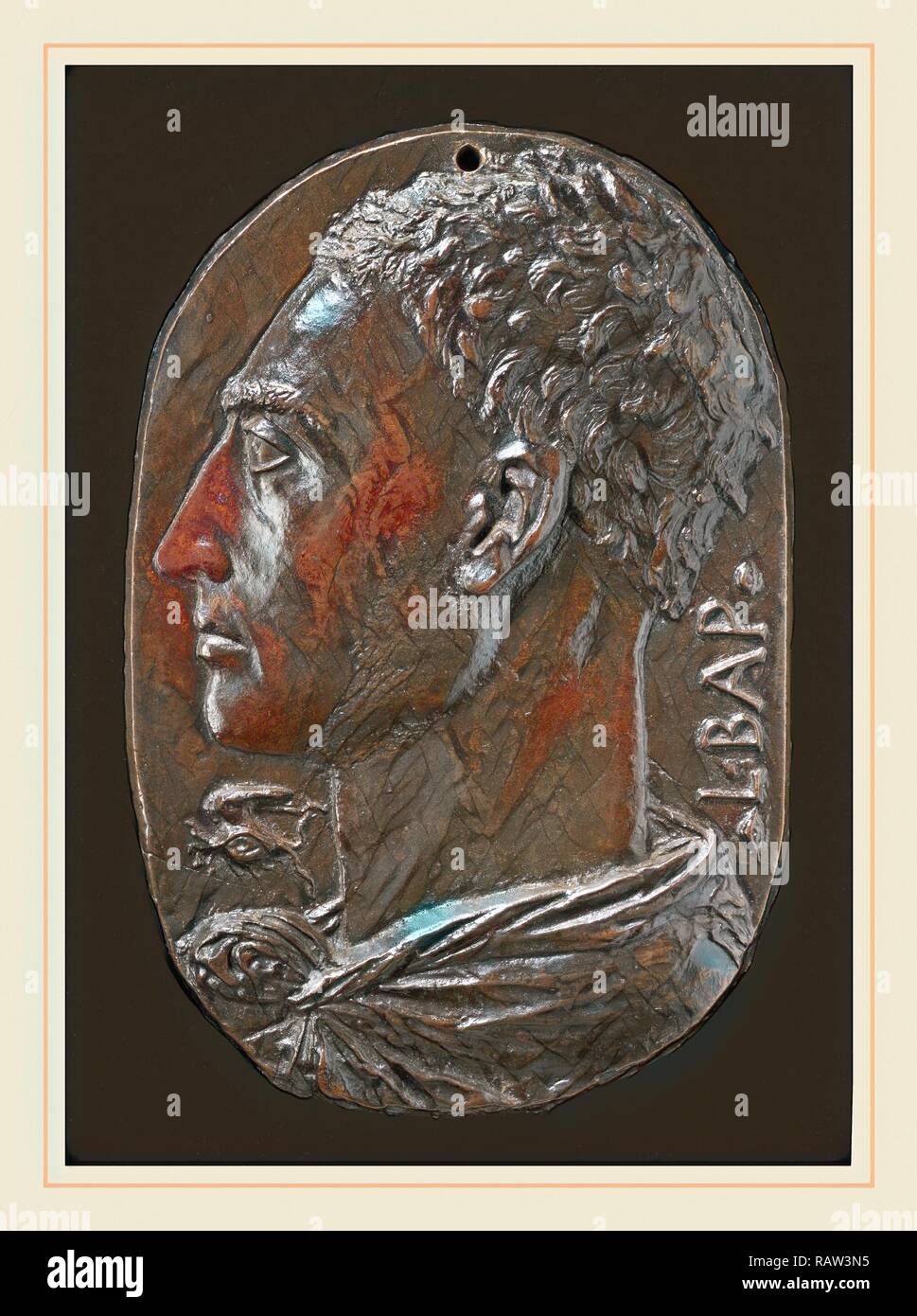 Leone Battista Alberti, Italian (1404-1472), Self-Portrait, c. 1435 ...