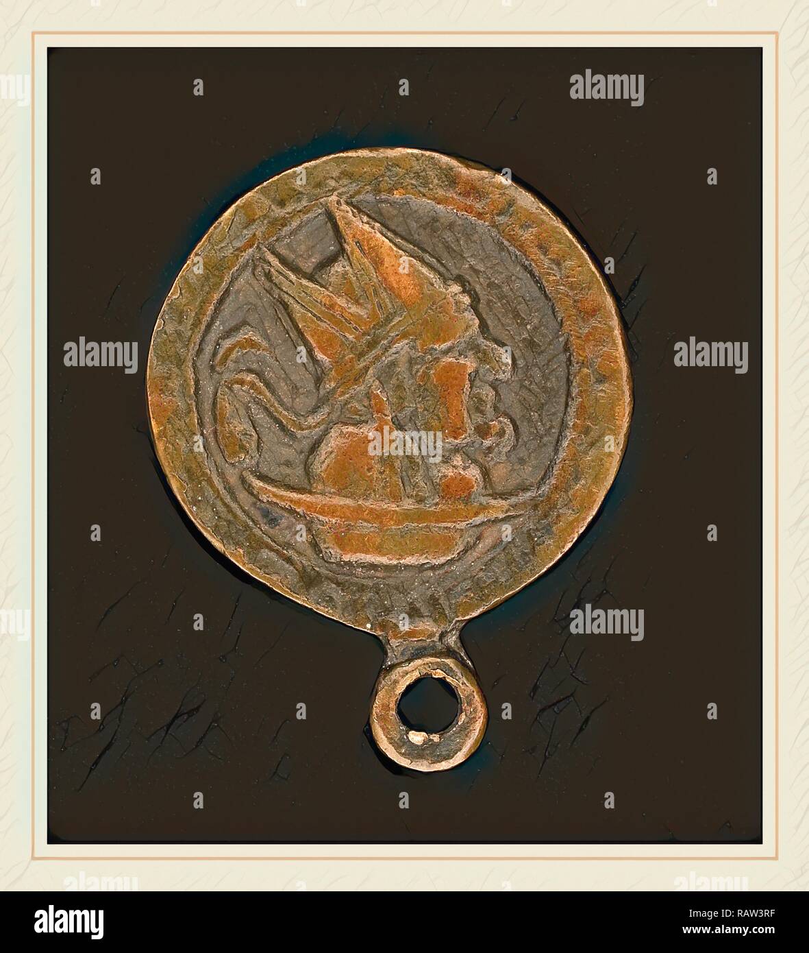 German 16th Century, Satirical Head of a Cardinal, c. 1540, bronze ...