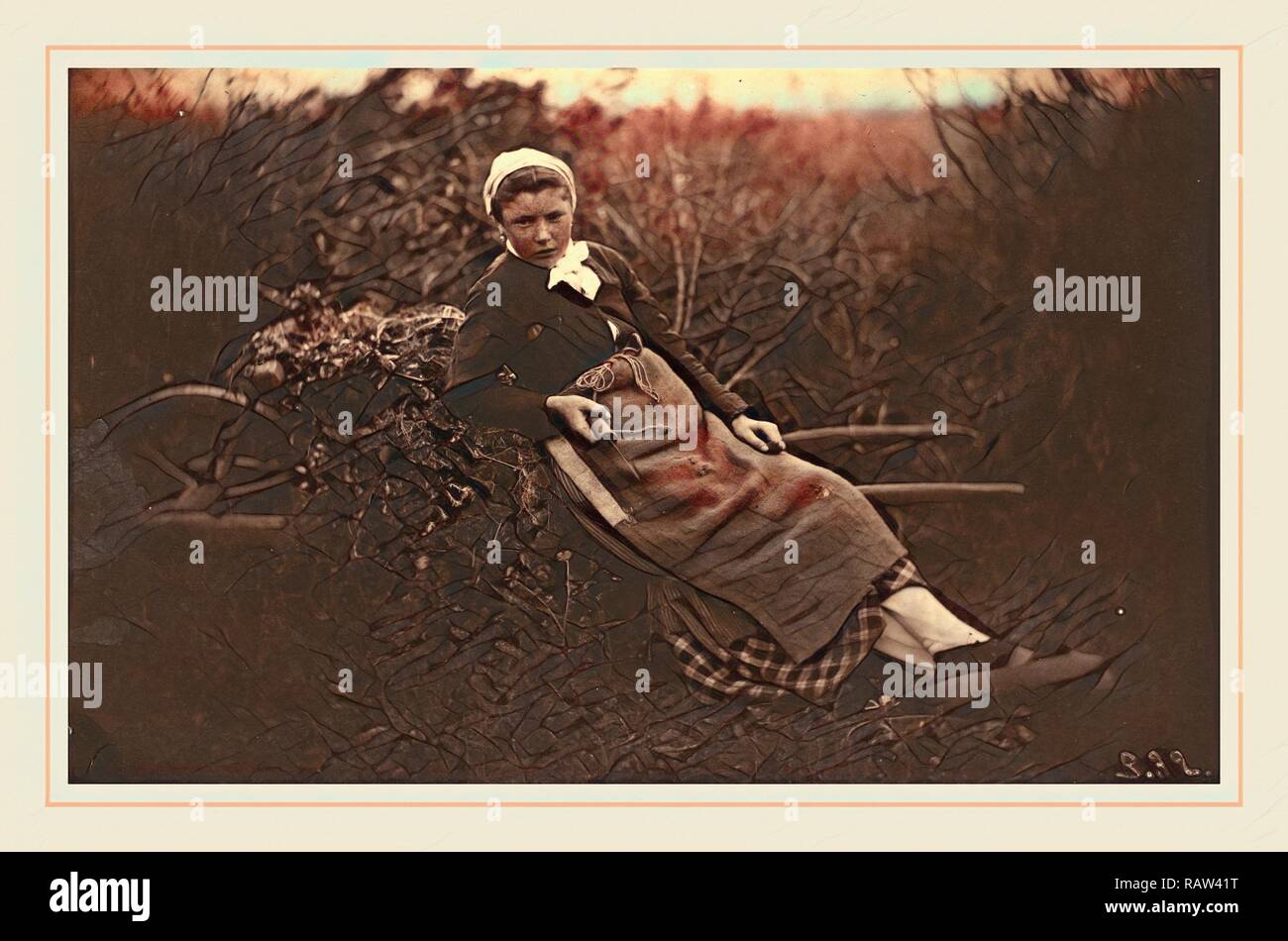 Auguste Giraudon's Artist, Peasant, French, active 1870s, c. 1870 ...