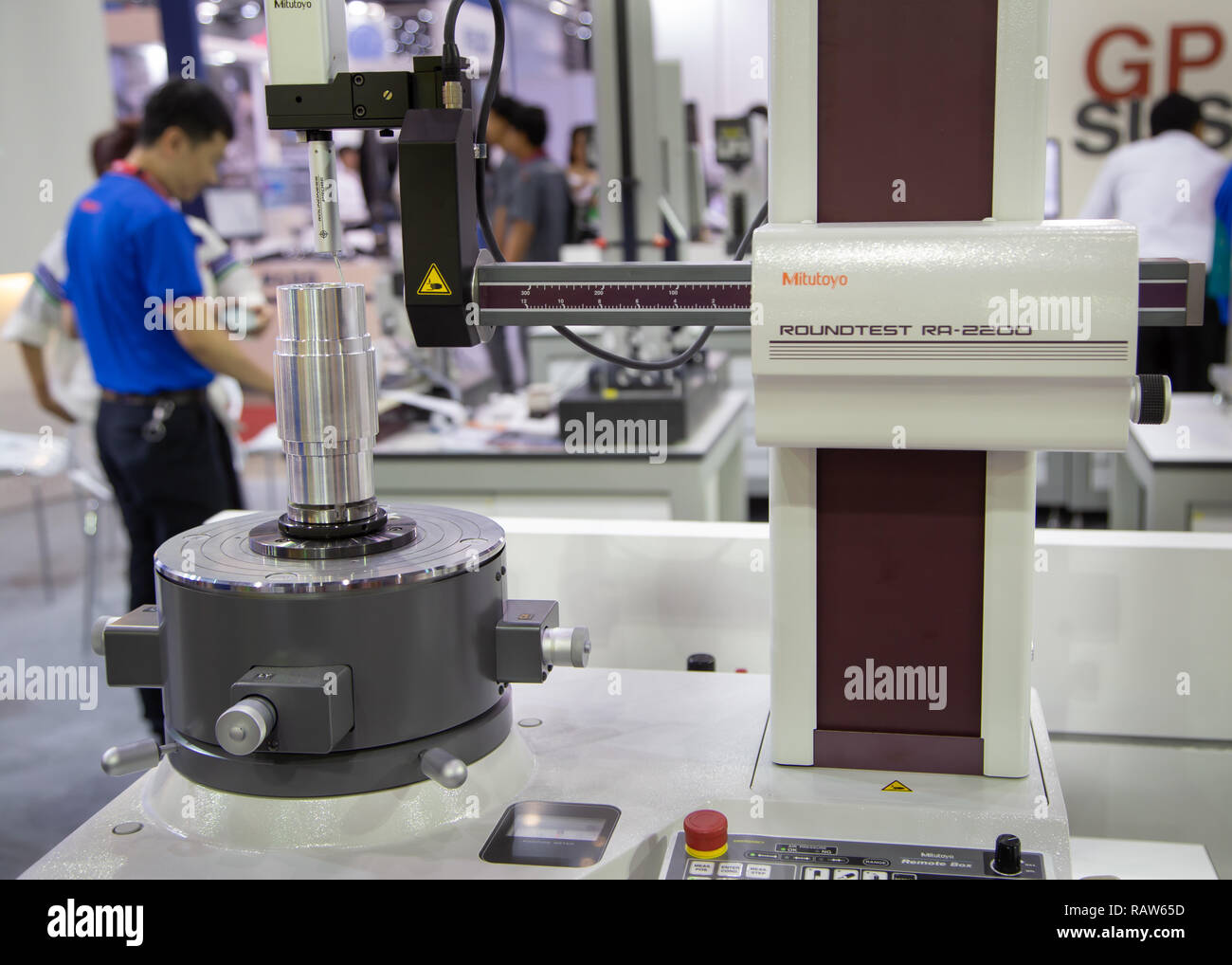 Bangkok, Thailand - November 23, 2018: Roughness / Cylindricity ...