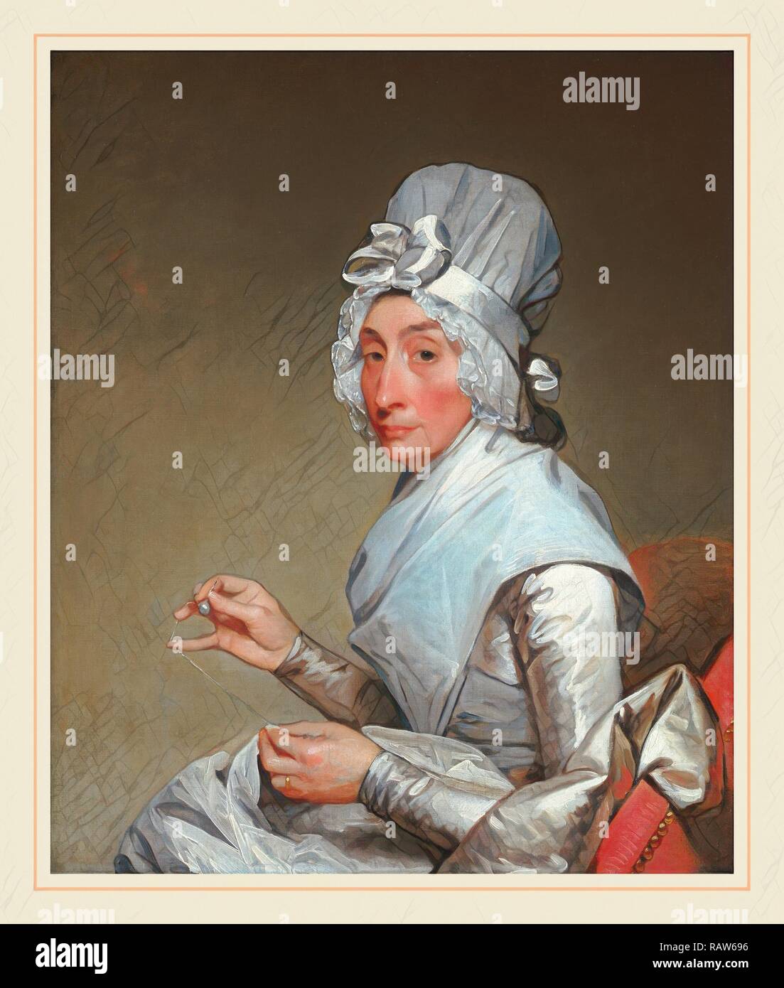 Gilbert Stuart, American (1755-1828), Catherine Brass Yates (Mrs ...