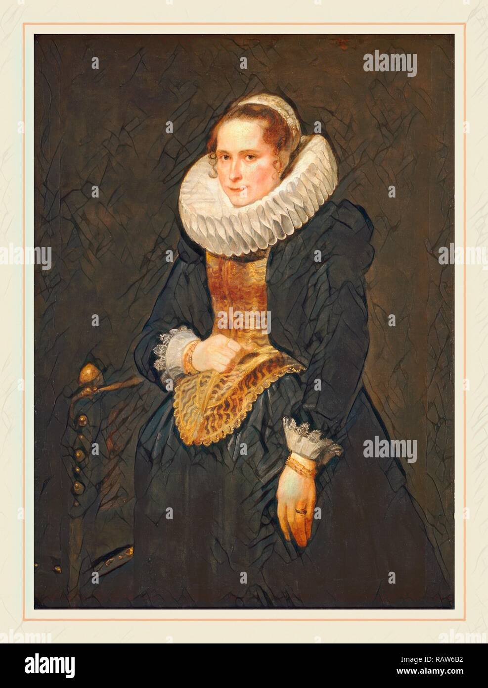 Sir Anthony van Dyck, Portrait of a Flemish Lady, Flemish, 1599-1641 ...