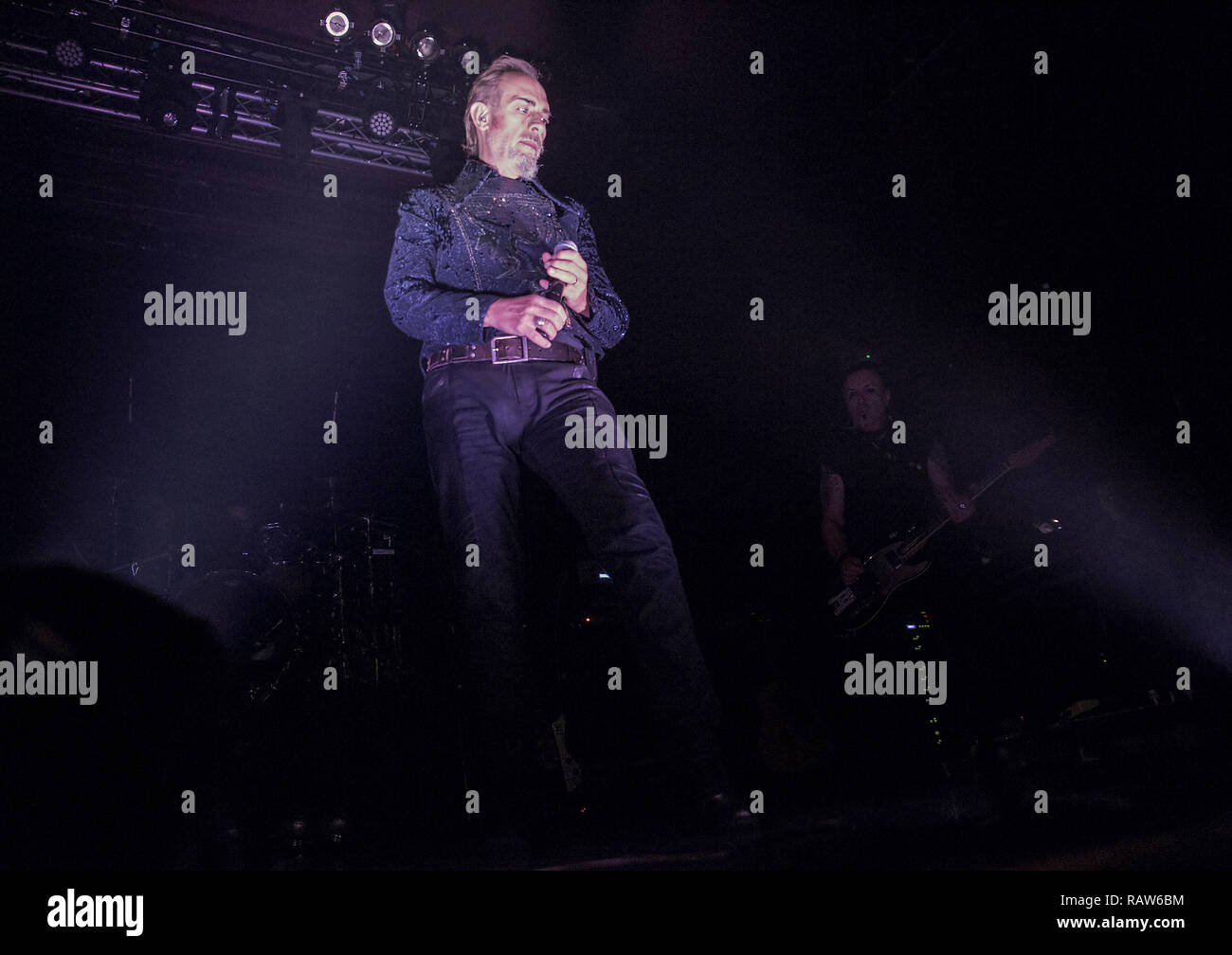 Peter Murphy performs at Manchester O2 Ritz Featuring: Peter Murphy ...