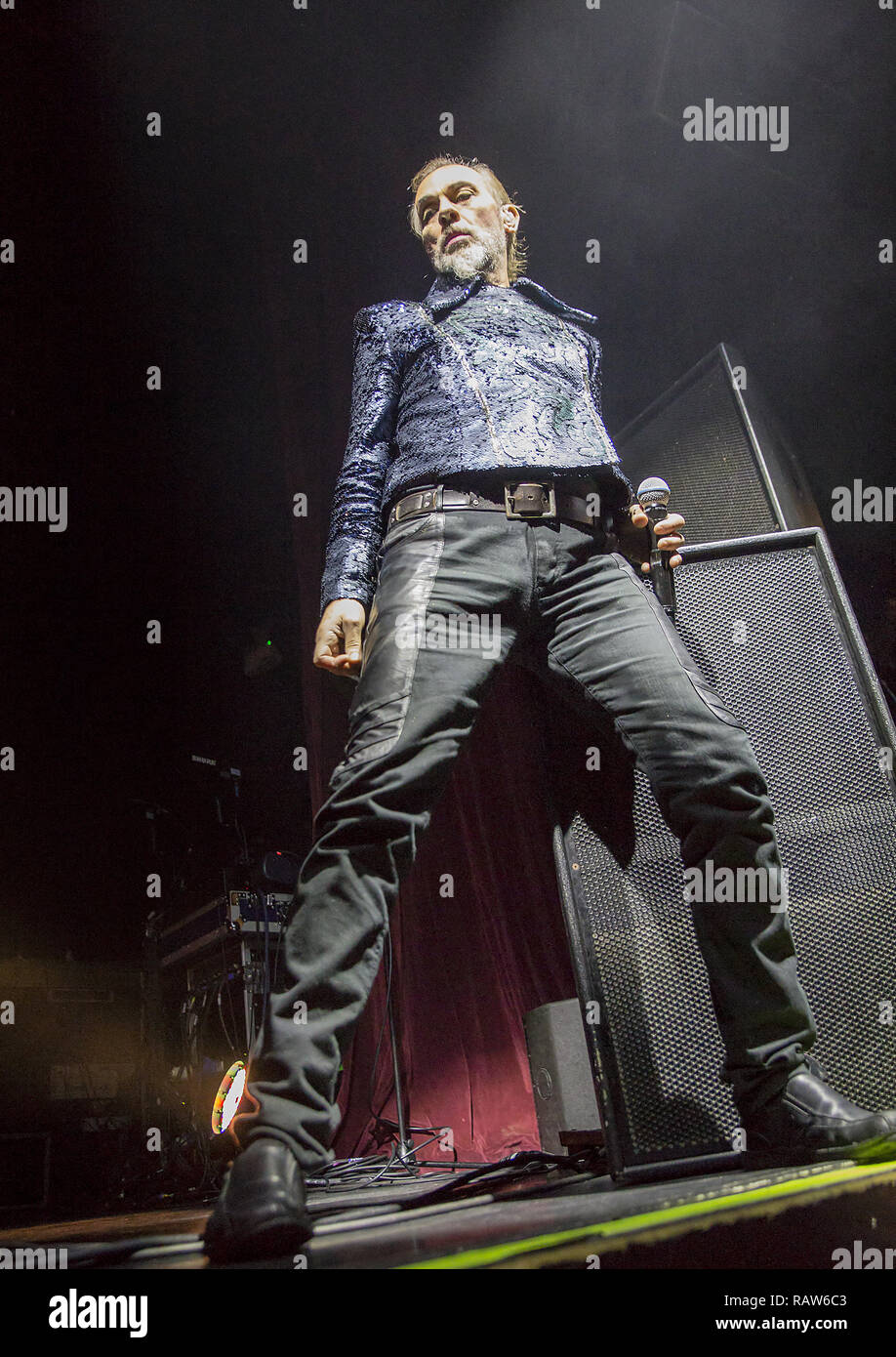 Peter Murphy performs at Manchester O2 Ritz Featuring: Peter Murphy ...