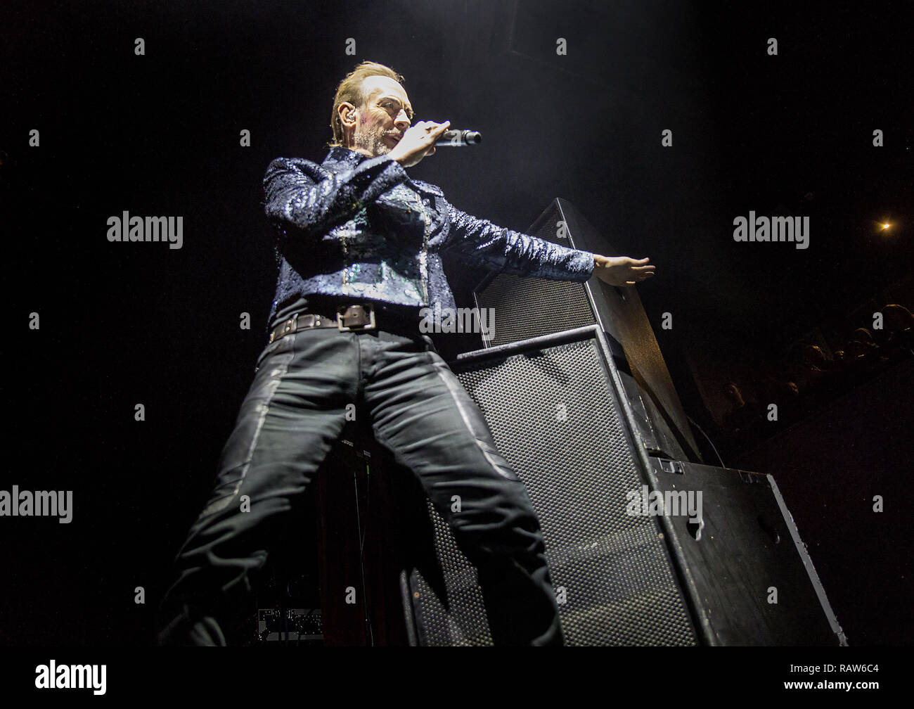 Peter Murphy performs at Manchester O2 Ritz Featuring: Peter Murphy ...