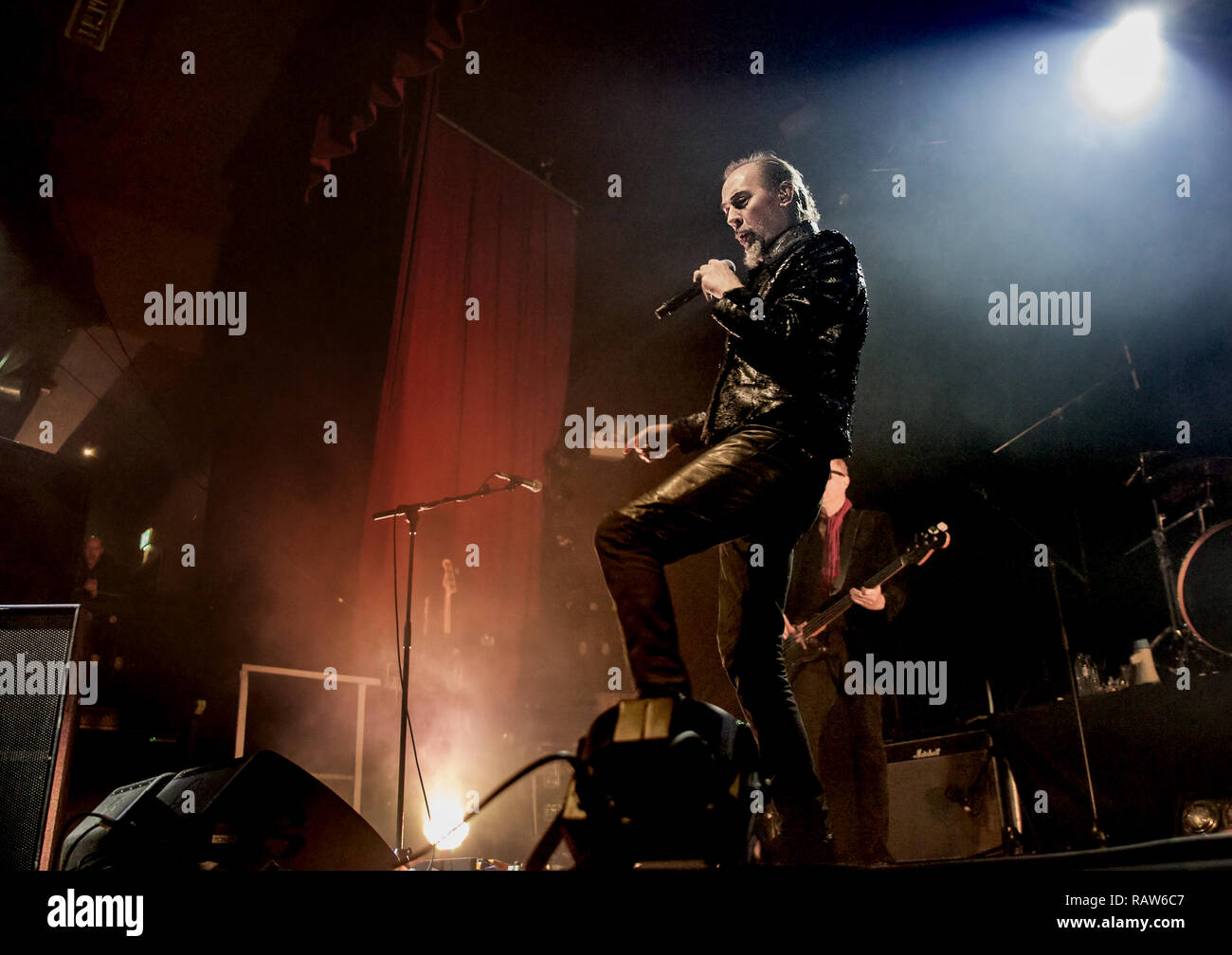 Peter Murphy performs at Manchester O2 Ritz Featuring: Peter Murphy ...