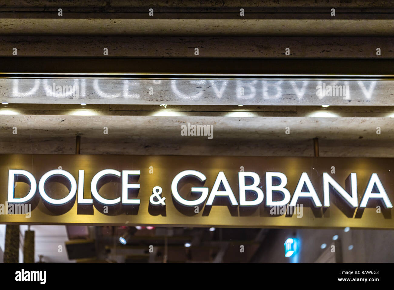 Dolce gabbana logo hi-res stock photography and images - Alamy
