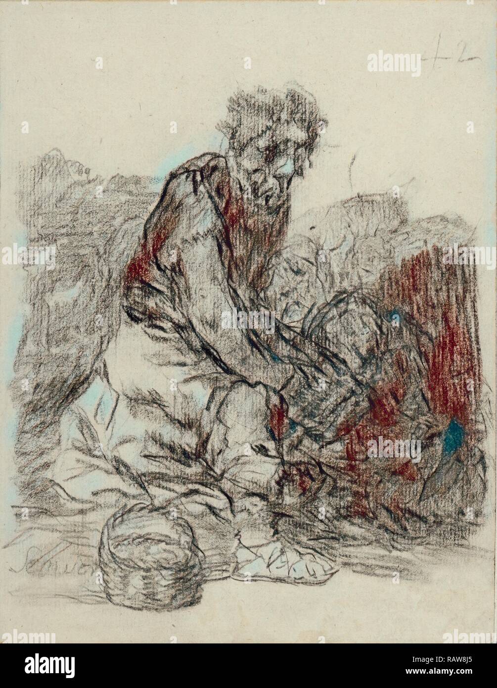 They are Dying, Francisco José de Goya y Lucientes (Francisco de Goya ...