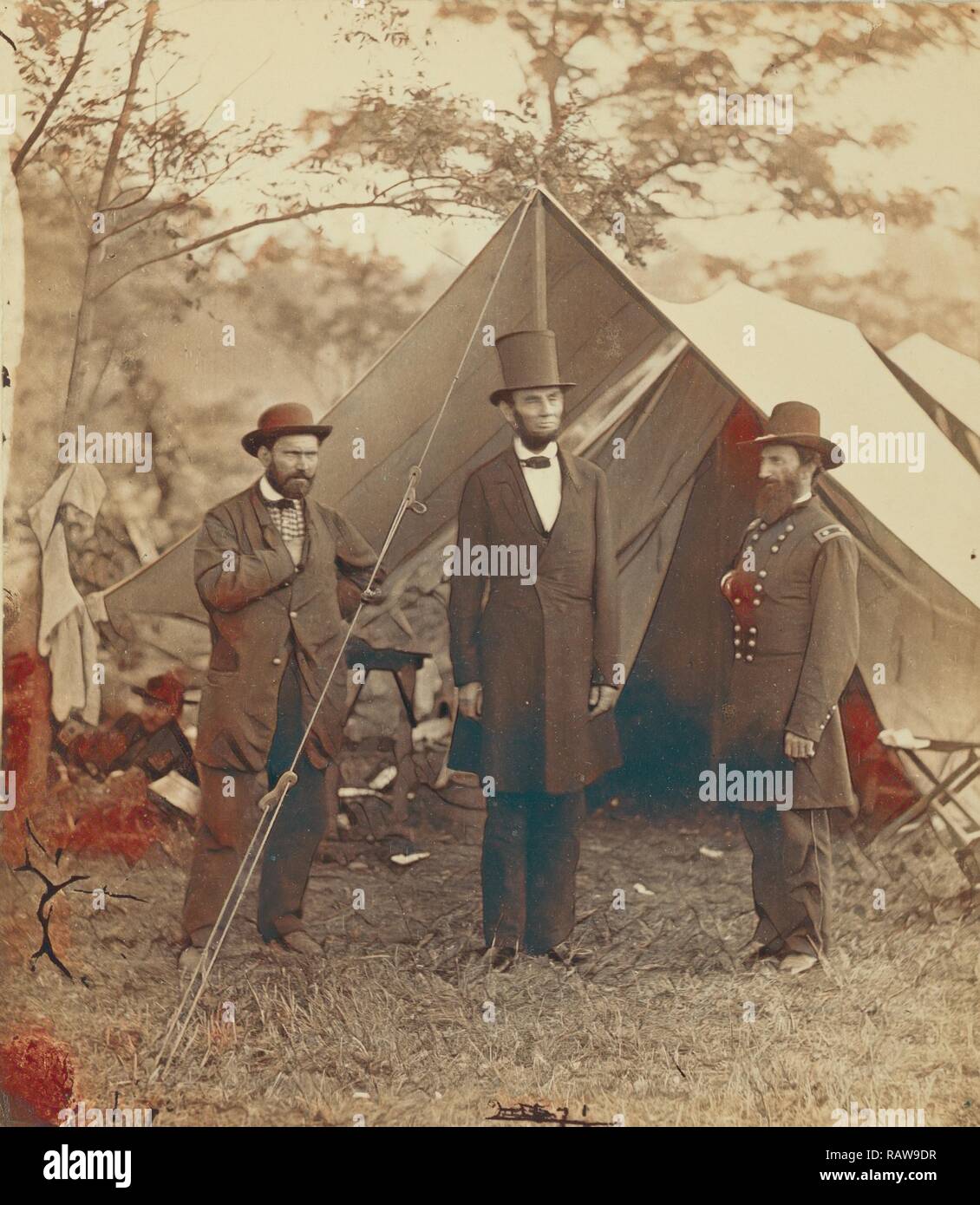 [President Lincoln, United States Headquarters, Army of the Potomac ...