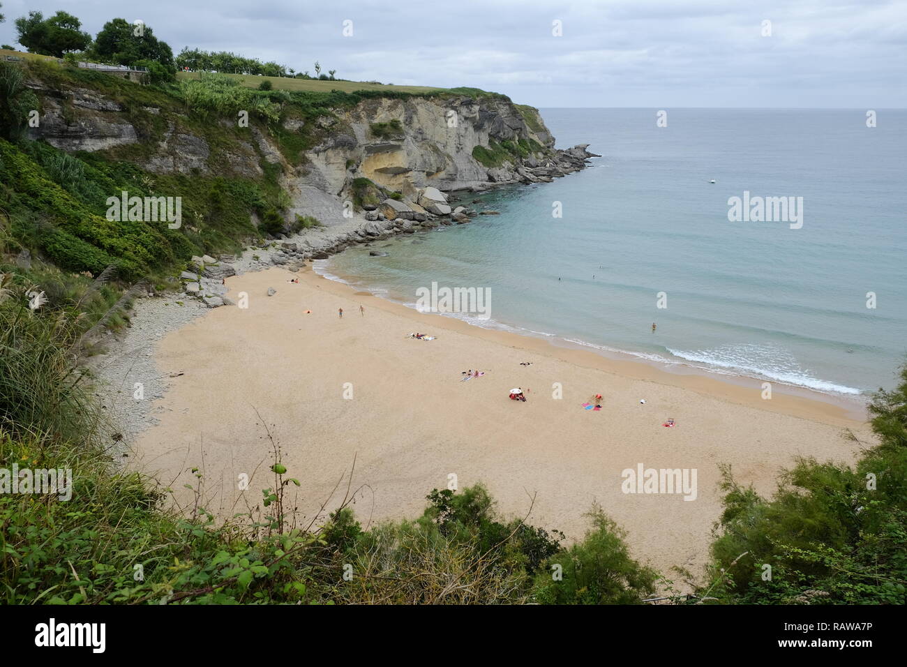 Santander beach hi-res stock photography and images - Alamy