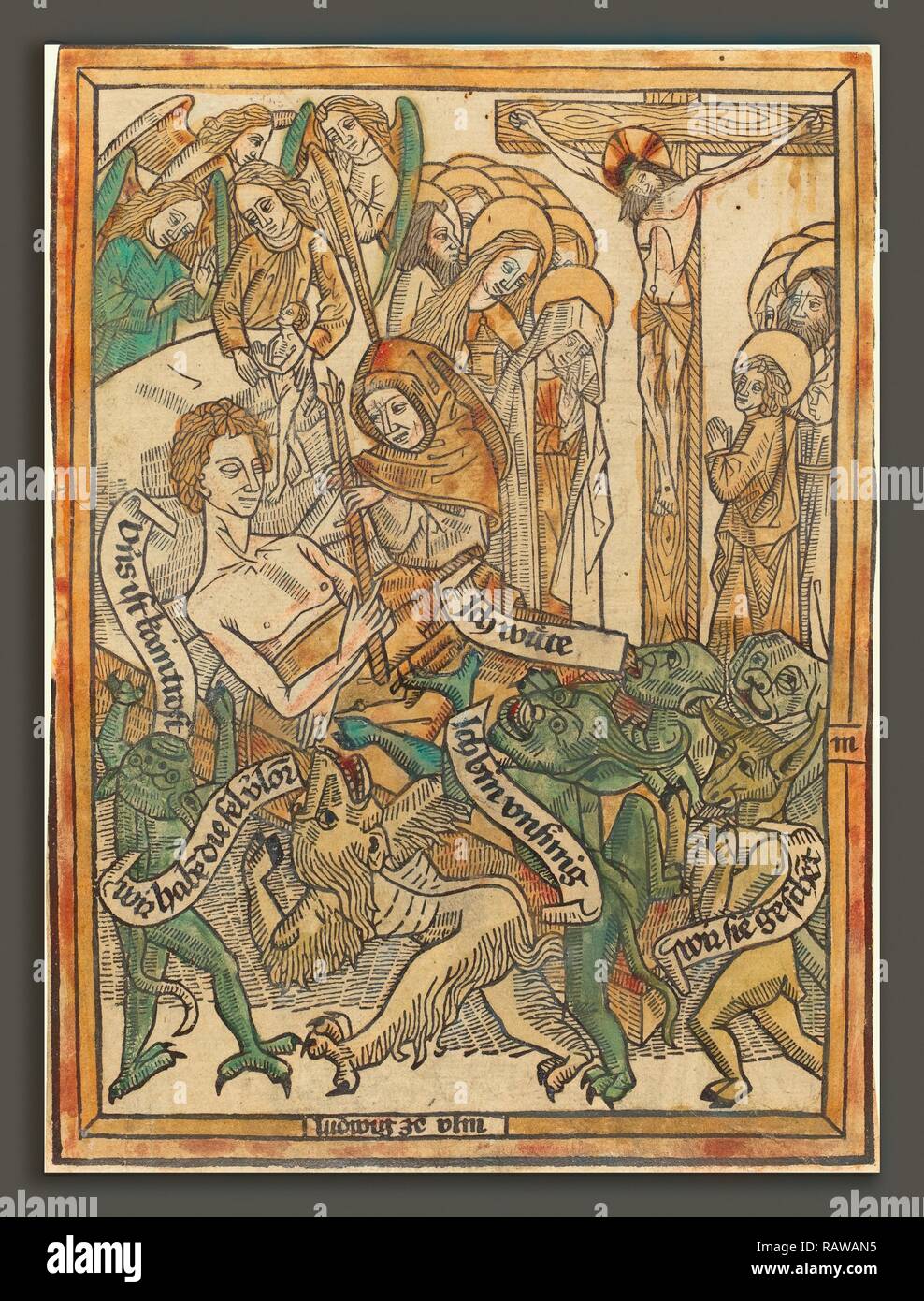 German 15th Century, The Last Agony of the Dying Man, c. 1470-1475 ...