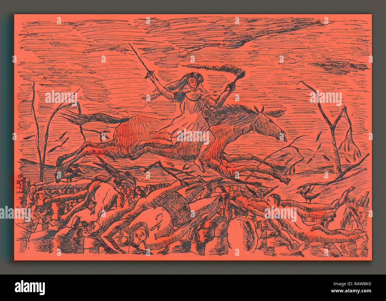 Henri Rousseau (French, 1844 - 1910), La Guerre (The War), 1895 ...