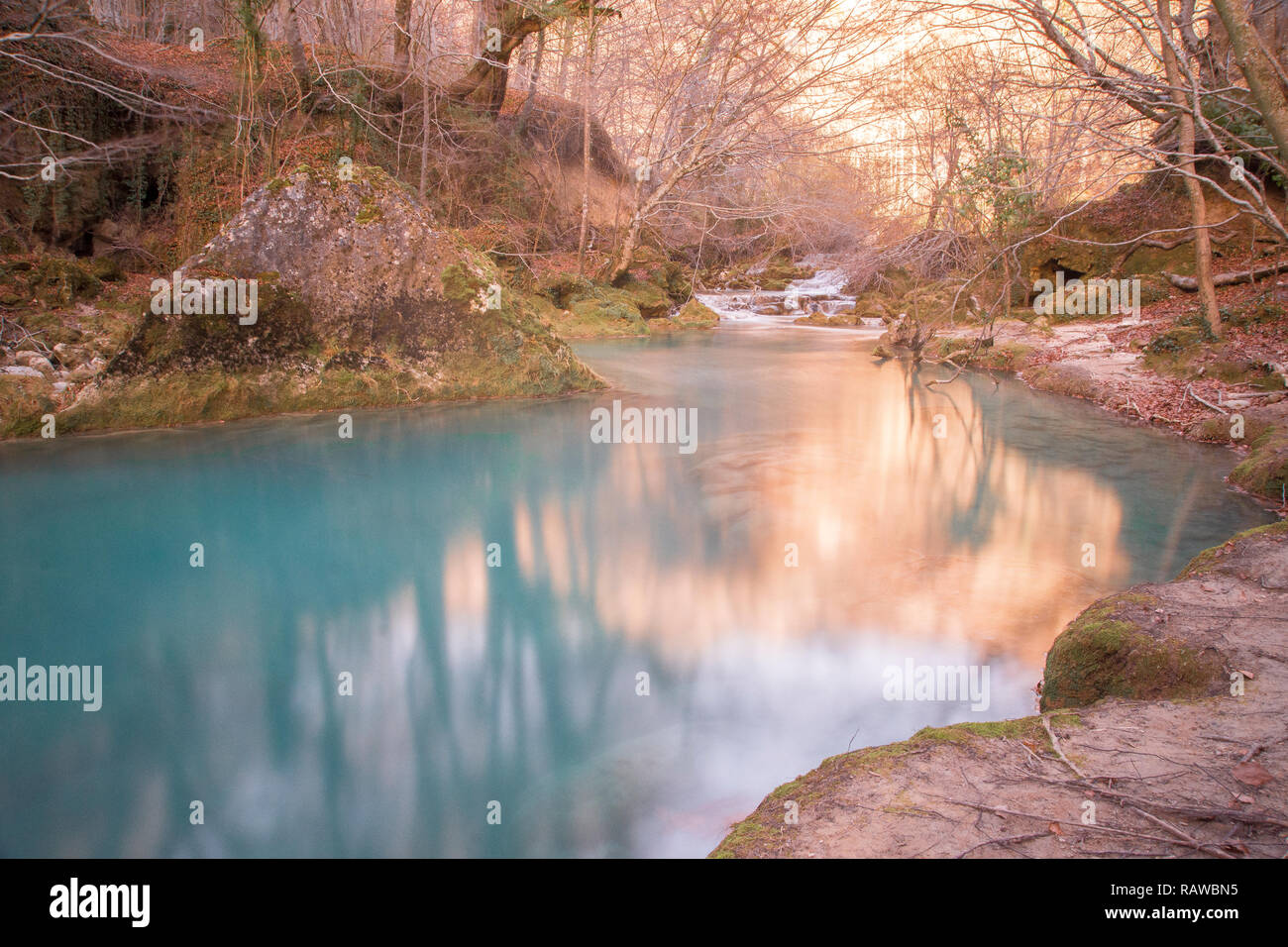 Urederra river in Navarra, Spain Stock Photo - Alamy