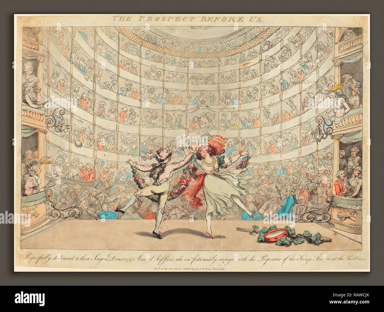 Thomas Rowlandson (British, 1756 - 1827), The Prospect before us, No. 2 ...