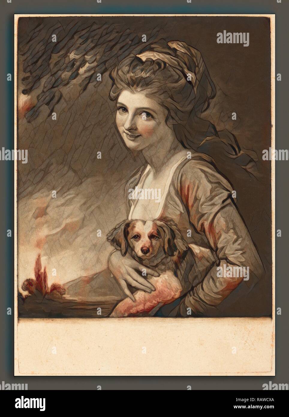 John Raphael Smith after George Romney (British, 1752 - 1812), Lady ...