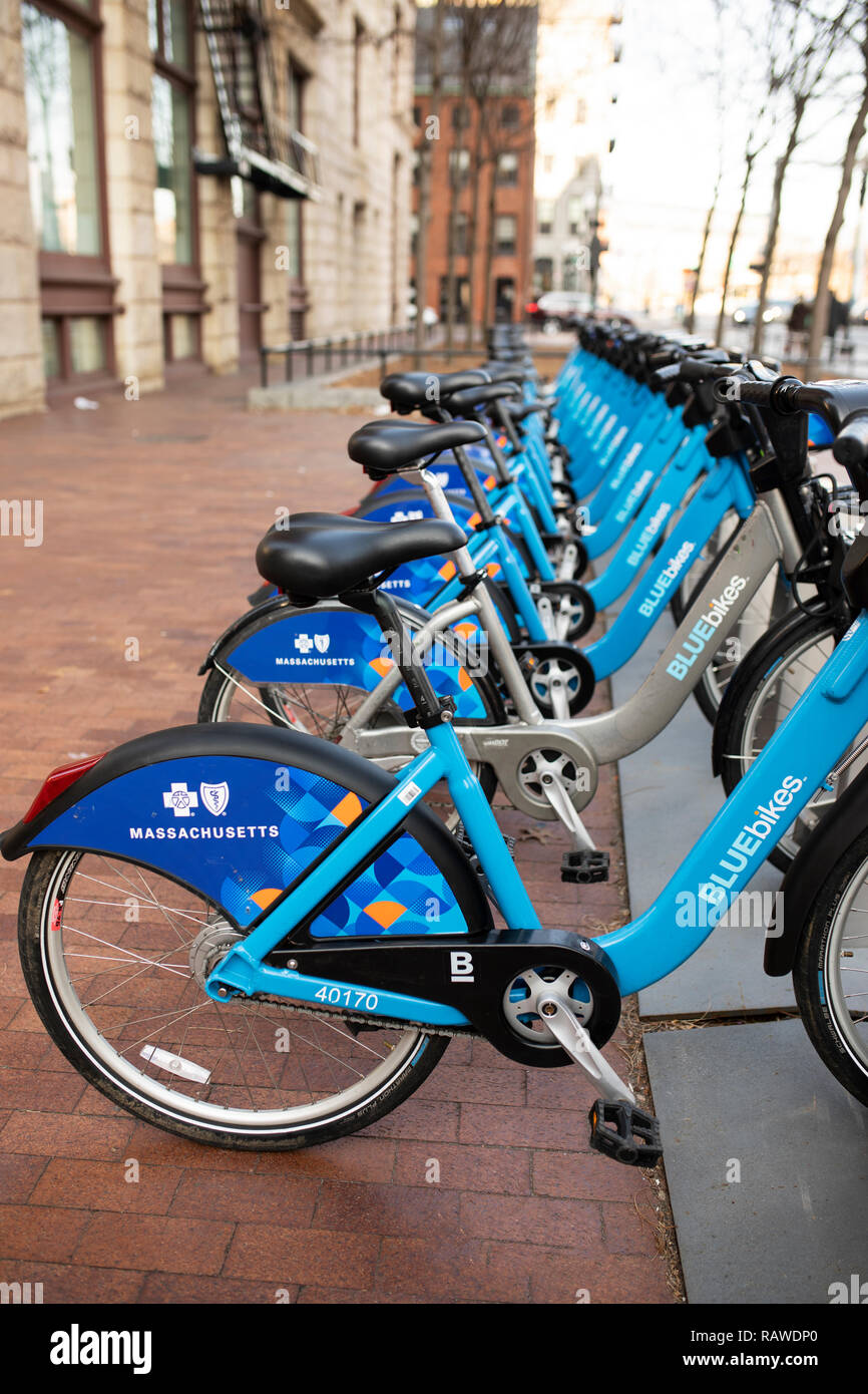 Bluebikes boston hi-res stock photography and images - Alamy
