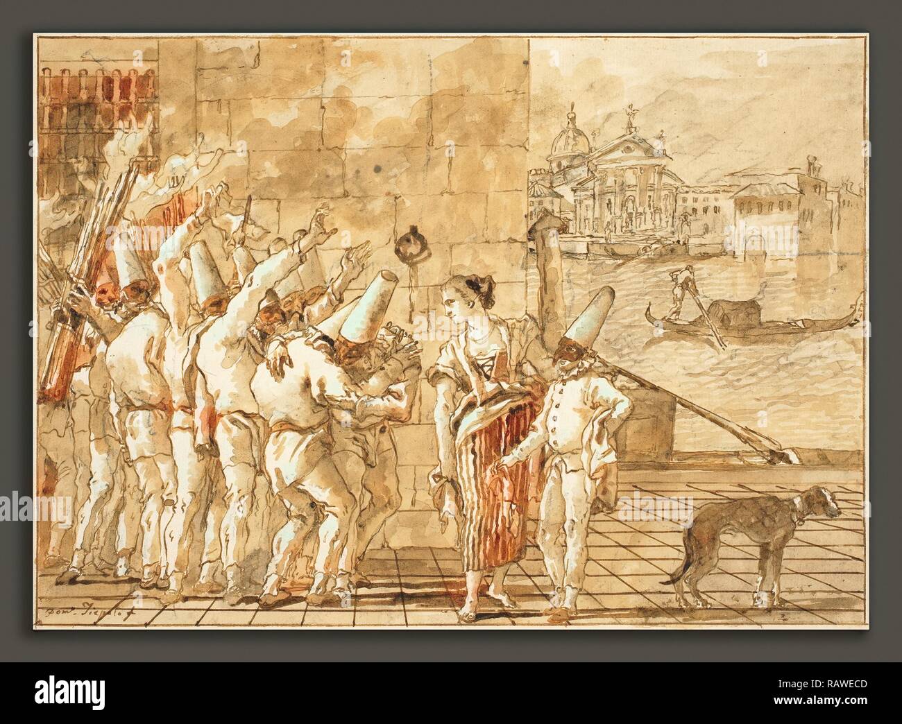 Giovanni Domenico Tiepolo (Italian, 1727 - 1804), Punchinello's ...