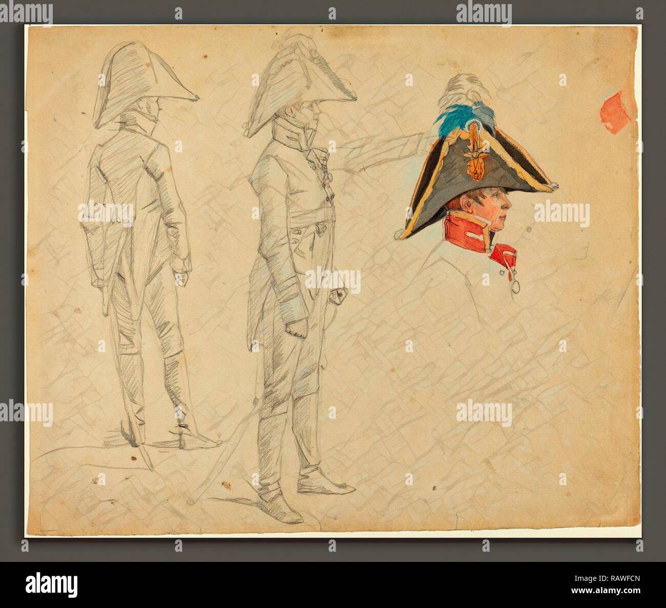 Wilhelm von Kobell (German, 1766 - 1853), Studies of Major von ...