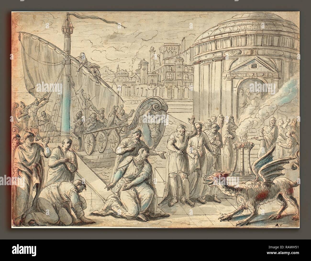 Arrival of aesculapius hi-res stock photography and images - Alamy