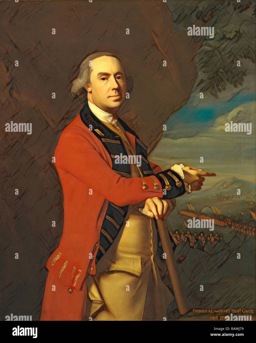 Thomas gage hi-res stock photography and images - Alamy