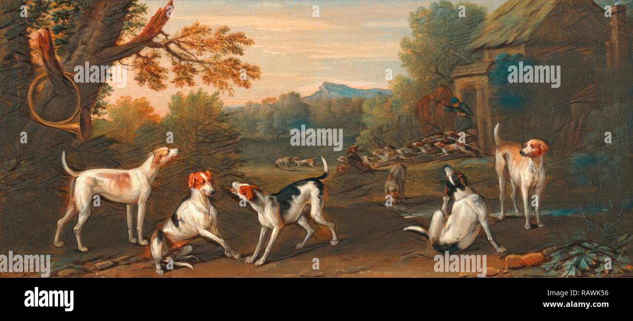 Releasing the Hounds, John Wootton, 1682-1764, British. Reimagined by ...