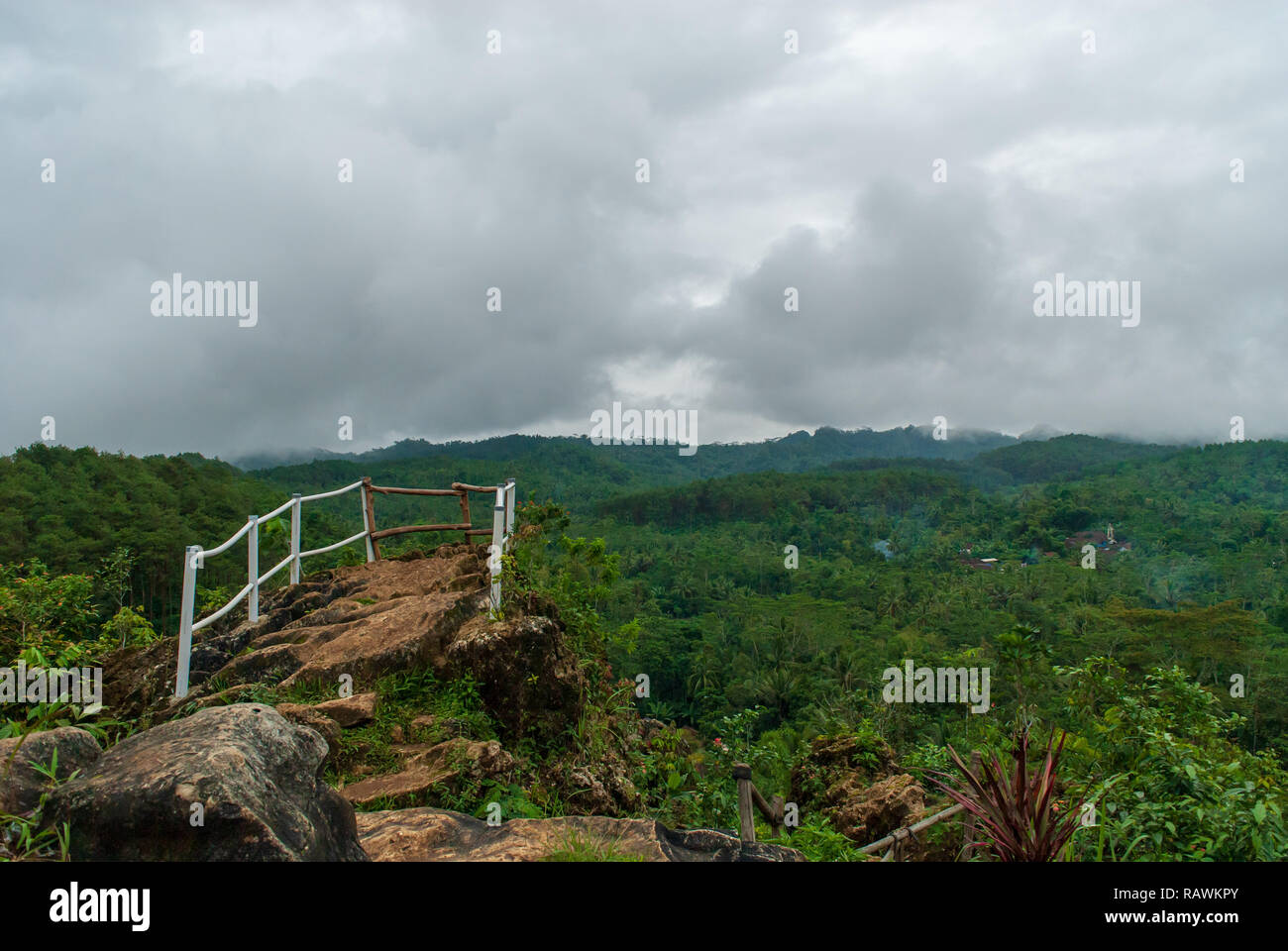 Natural recreation place in the hills Stock Photo - Alamy